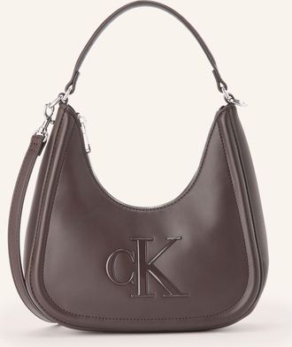 Calvin Klein Umh&auml;ngetasche Small braun