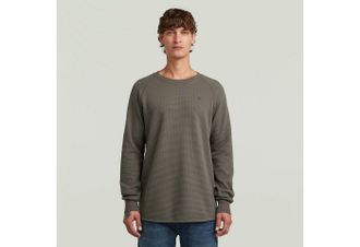 G-Star Sweater Jirgi mit Label-Detail auf der Brust