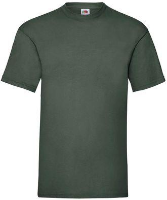 Fruit Of The Loom Valueweight T-Shirt Diverse Farbsets S M L XL XXL 3XL 4XL 5XL (3XL, Flaschengruen)