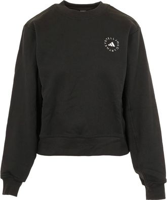 adidas by Stella McCartney Femme, Sweatshirts et sweats &agrave; capuche, Noir, Taille: 40 FR Asmc Reg SweaT-shirt