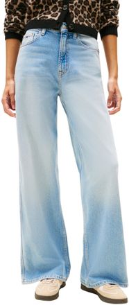 Tommy Jeans Damen Claire Hr Wd Bi0112 Co Dw0dw20583 Locker, Denim (Denim Light), 32W / 32L EU