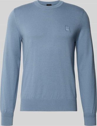 Boss Orange by Hugo Boss Regular Fit Pullover aus Baumwoll-Kaschmir-Mix Modell Kanovano