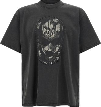 44 Label Group T-shirt imprim&eacute; - Homme - Tops - Noir - Taille: L