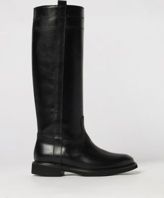 Anna F. Stiefeletten aus Glattleder mit doppelter Zuglasche
