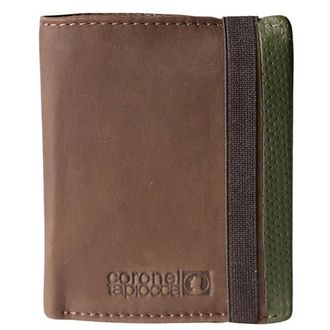 Coronel Tapiocca Portefeuille Aladino Wallet Long Homme Porte-Cartes Monnaies, Marron