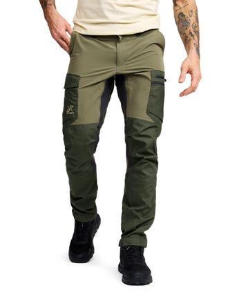 RevolutionRace Rambler Lightweight Pro Pants für Herren, Leichte Outdoor-Hose und Wanderhose für Herren, Kalamata, XXL
