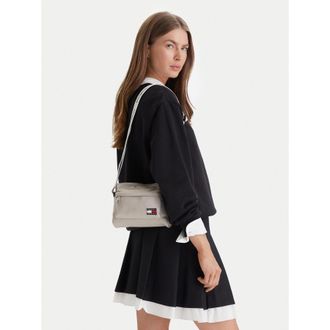 Tommy Jeans Handtasche Tommy Jeans Tjw Ess Daily Crossover AW0AW18462 Beige