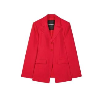 Patrizia Pepe Femme, Vestes, Rouge, Taille: 40 FR Blazer ajust&eacute; et cintr&eacute;