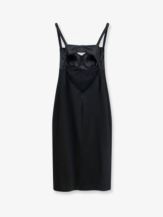 Dolce & Gabbana Womens Stretch Fabric Dress Black Viscose