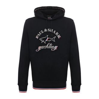 Paul & Shark Blaues Baumwoll-Sweatshirt Hergestellt in Italien - - Sweatshirts & Hoodies - Herren - Blau - XS