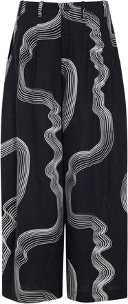 Bitte Kai Rand Femme, Pantalons, Multicolore, Taille: 38 FR Hikazu Wide Pantalons