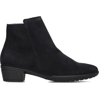 Hartjes Blaue Nubuk Ankle Boots mit Rei&szlig;verschluss - - Shoes - Damen - Blau - 37 EU
