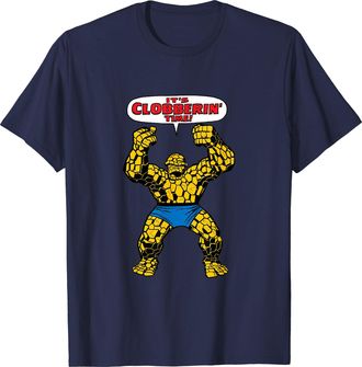 MARVEL Fantastic Four The Thing Clobberin Time T-Shirt T-Shirt