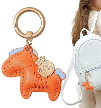 Generico Porte-cl&eacute;s pendentif, ornement de collection Porta2026 | porte-cl&eacute;s avec pendentif traditionnel, &agrave; suspendre &agrave; sac &agrave; bandouli&egrave;re et, Orange, riferimen