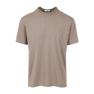 Mauro Grifoni Relaxed Rundhals-T-Shirt - - Tops - Herren - Beige - M