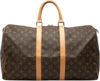Louis Vuitton Pre-owned Keepall 45 - Femme - Pre-owned - Brun - Taille: ONE Size