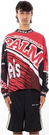 Palm Angels Herren, Oberteile, Rot, XLGr&ouml;&szlig;e