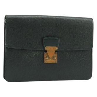 Louis Vuitton Pre-owned Vintage Clutch Bag - - Pre-owned - Damen - Gr&uuml;n - ONE SIZE