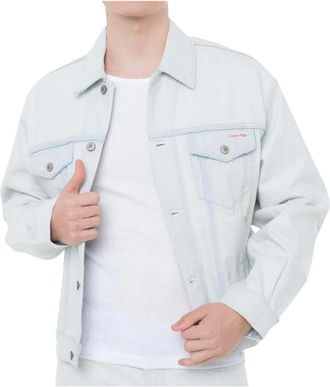 Calvin Klein Jeans Homme, Vestes, Bleu, Taille: M 90s Denim Trucker Jacket