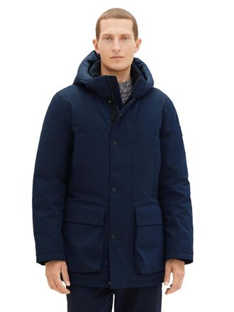 Tom Tailor Herren Arctic Winterpaka mit Abnehmbarer Kapuze
