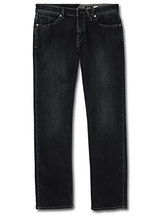 Volcom Jean Solver Denim pour Homme, Bleu Vintage, 32W x 32L