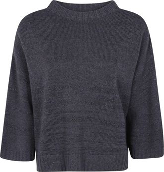 Fabiana Filippi Short Sleeve Sweater Falcon