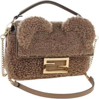 Fendi Sac bandouli&egrave;re vintage Pre-owned - Femme - Pre-owned - Brun - Taille: ONE Size