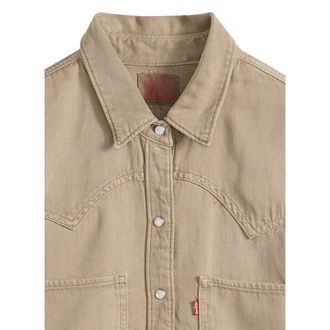 Levi's Chemise Western Teodora en coton m&eacute;lang&eacute;