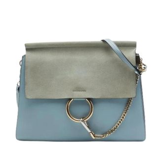 Chlo&eacute; Pre-owned Faye Umh&auml;ngetasche - - Pre-owned - Damen - Blau - ONE SIZE