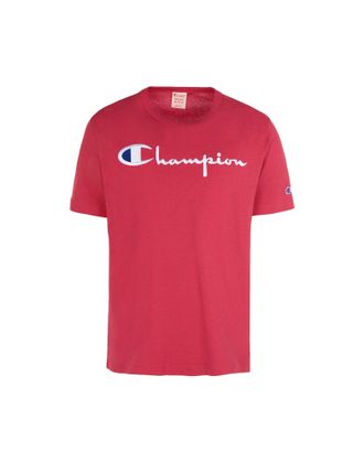 CHAMPION REVERSE WEAVE CREWNECK T-SHIRT LOGO