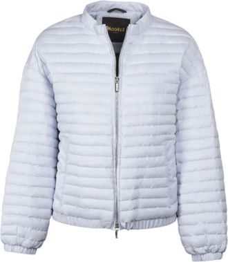Moorer Femme, Vestes, Bleu, Taille: 40 FR Veste Elvira-S3