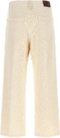 Brunello Cucinelli Contemporary Square Trousers - White
