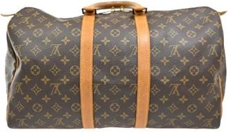 Louis Vuitton unisex, Pre-owned, Brun, Taille: ONE Size Sac Week-End en Toile Pre-owned