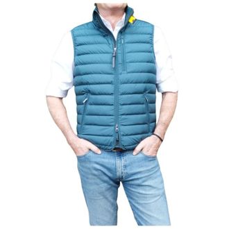 Parajumpers Perfekter &auml;rmelloser Daunenweste - - Jackets - Herren - Blau - S