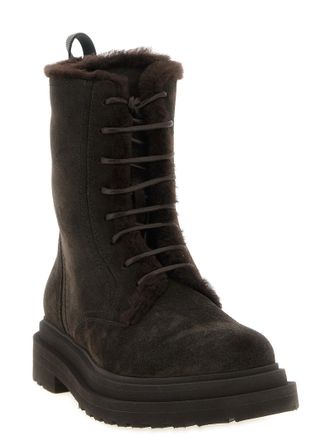 Brunello Cucinelli Precious Loop Boot - Brown