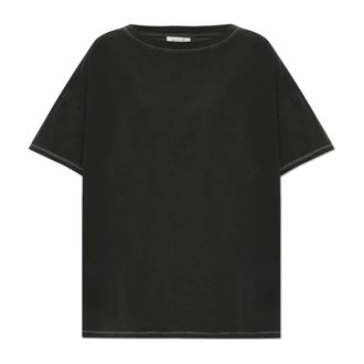 American Vintage Femme, Tops, Gris, Taille: 36/38 FR Pymaz Oversize T-shirt