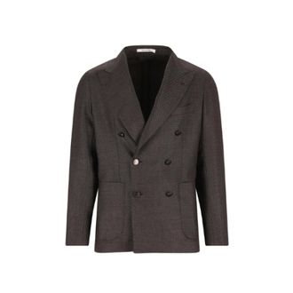 Tagliatore Homme, Vestes, Brun, Taille: 3XL Veste Montecarlo