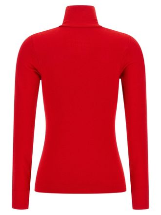 Perfect Moment Wolf Sweater - Red