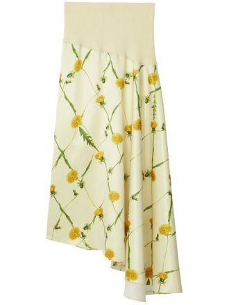 Burberry jupe Dandelion - Jaune