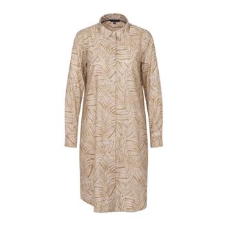 Bugatti Femme, Robes, Beige, Taille: 42 FR Robe Imprim&eacute; Floral Graphique