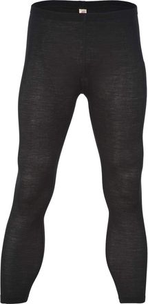 Engel Natur Herren Leggings, Wolle Seide, 2 Farben (GOTS) (50/52, Schwarz)