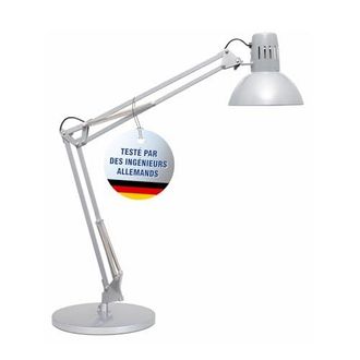 Maul lampe de bureau MAULstudy en métal | Lampe LED professionnelle | Lampe sur pied flexible pour le bureau et latelier | Haute qualité déclairage à LED |