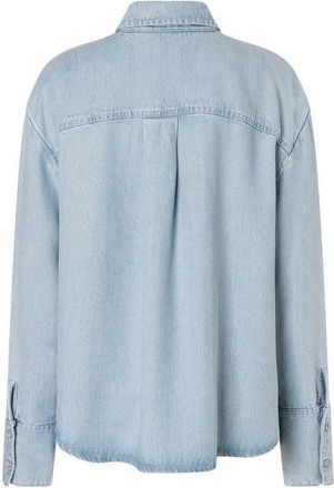 M.A.C Jeansbluse OVER SHIRT mit breiter Manschette