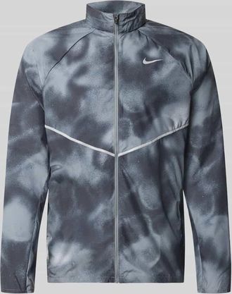 Nike Regular Fit Trainingsjacke mit Logo-Print Modell MILER