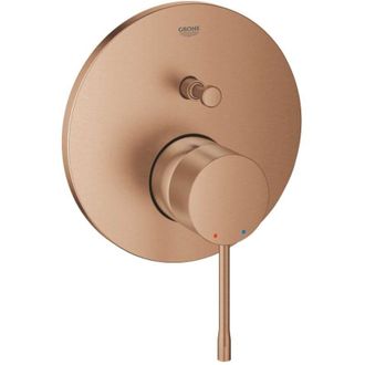 GROHE Essence - Unterputzarmatur f&uuml;r 2 Verbraucher, Warm Sunset geb&uuml;rstet 24058DL1 - Grohe