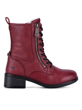 Mustang Jeans Mustang Schn&uuml;rschuhe 1402-601 Rot