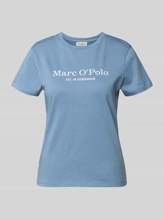 Marc O'Polo Regular Fit T-Shirt aus reiner Baumwolle