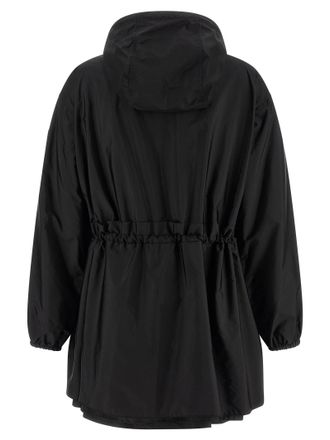 Moncler Womens Black Polyamide Shell Jacket Clothing