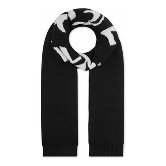 Philipp Plein Long Scarf Gothic - - Accessories - unisex - Schwarzk - ONE SIZE