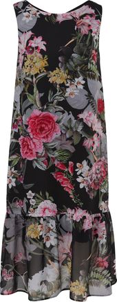 Comma Kleid mit floralem Allover Print